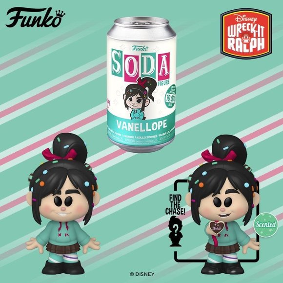 Funko | Toys | Funko Vinyl Soda Disney Wreck It Ralph Vanellope Le 000 ...